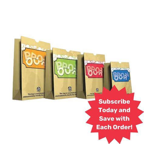 Eco Bags Green Print 4 Oz 500 Ct Cretors