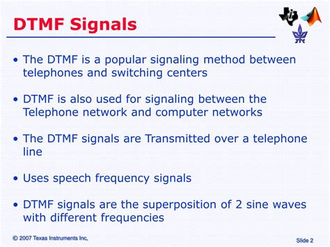 Ppt Dual Tone Multi Frequency Dtmf Powerpoint Presentation Free Download Id4050536