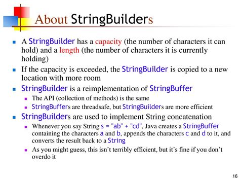 String And Stringbuilder Ppt Download