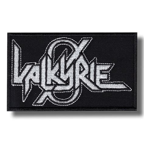 Valkyrie Embroidered Patch 10x4 Cm Patch