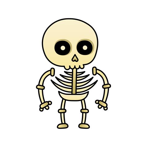 Cute Skull Vector Illustration Design 22032672 Vector Art At Vecteezy