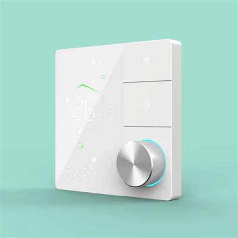 Voice Controlled Smart Thermostat With Knob Wifi Connectivity Remote Adjustment £45 01 Picclick Uk