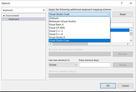 How Can I Use VS Code S Default Keybindings In Visual Studio Stack