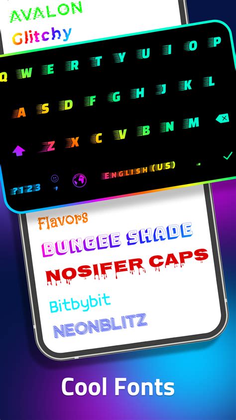 Led Keyboard Emoji Font Rgb Apk For Android Download