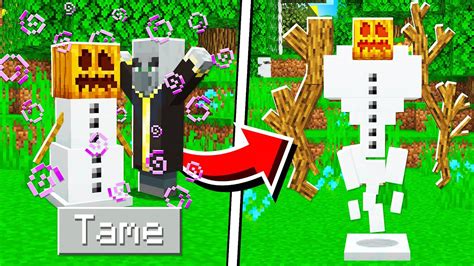How To Upgrade Snow Golems In Minecraft Tutorial Mobile Ps4 Xbox Pc Switch Youtube