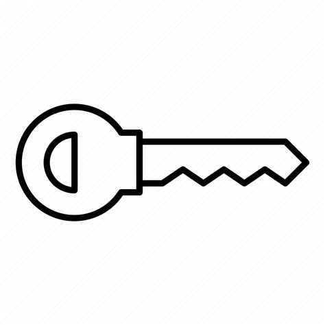 Key Lock Login Passcode Password Security Tools Icon Download
