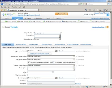 Raffle Manageengine Admanager Plus The Management Features 4sysops