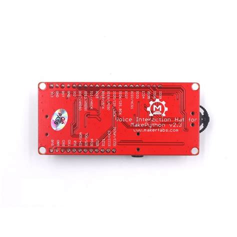 Buy Makerfabs Voice Interaction Hat For Makepython In India Fabtolab