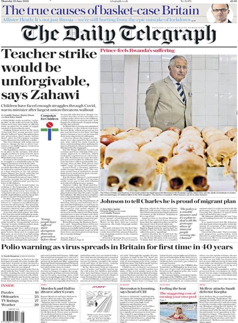 The Daily Telegraph 23 06 2022 Download Pdf Magazines Magazines