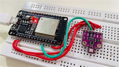 BME680 Indoor Air Quality Monitoring System Using ESP32