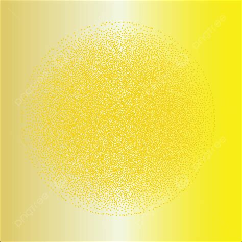 Dotted Yellow Orb Background Round Drawing Nobody Vector Round
