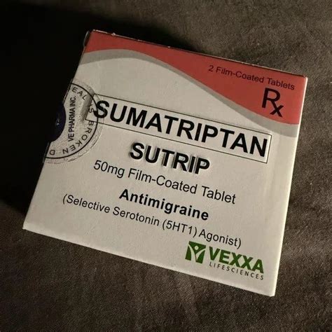 Sutrip Sumatriptan 50mg Tablet At ₹ 4200strip Pharmaceutical Tablet