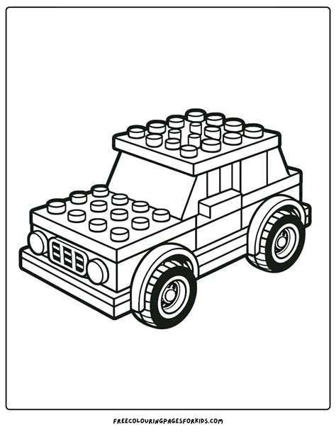 58 Lego Coloring Pages
