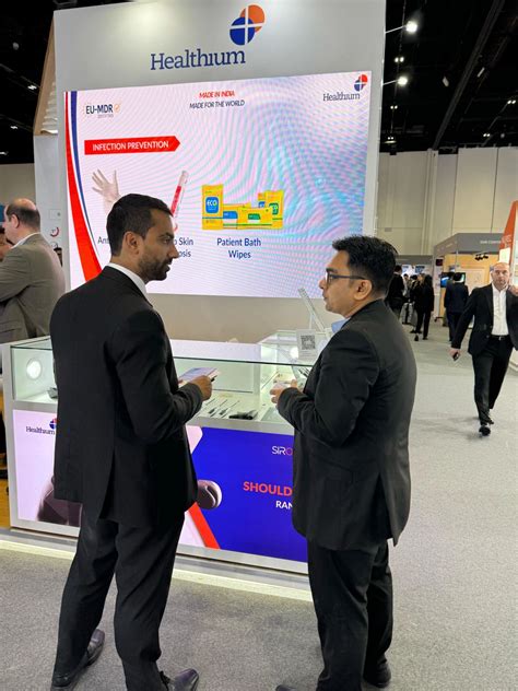Akarsh Verma On Linkedin Arab Health 2024 Day 1 Great Forum To Get