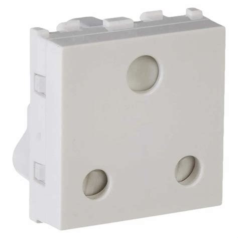 6 Amp Plastic 6a Anchor Roma White 3 Pin Socket At ₹ 145 Piece In Pune Id 2852775784762