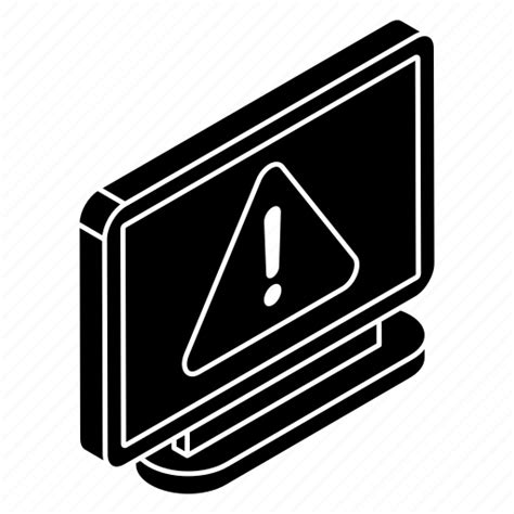 System Error Alert Warning Computer Icon Download On Iconfinder