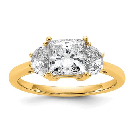 14k Yellow Gold 12 Carat Lab Grown Diamond Vssi G