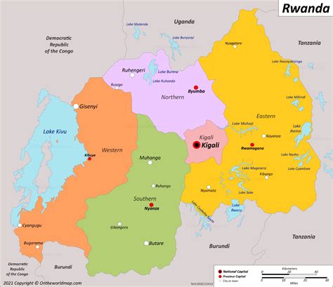 Rwanda Map Detailed Maps Of Republic Of Rwanda