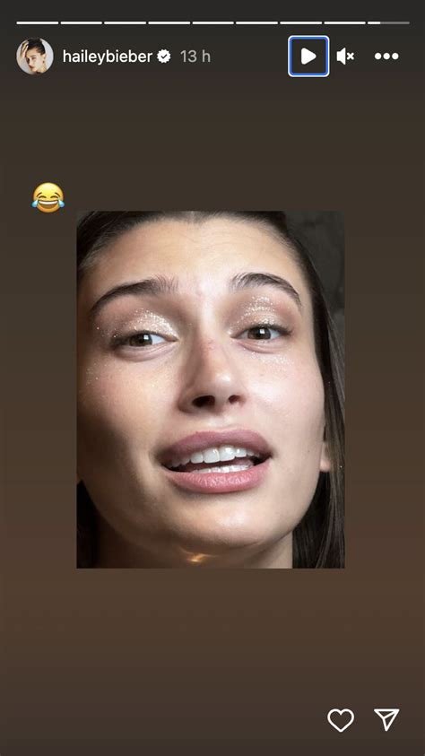 Hailey Biebers Before And After Makeup Transformation Is Unreal