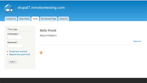 Adding A Slogan To Your Drupal 7 Website Inmotion Hosting