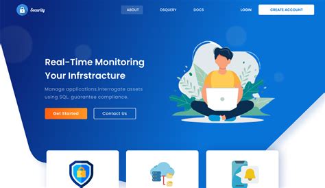 real time monitoring of infrastructure website design kishan kanani