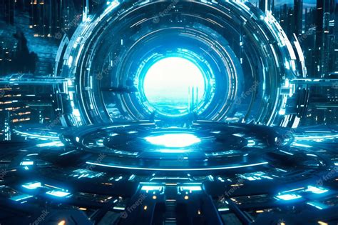 Premium Ai Image Futuristic Concept Concept Art Technology Stock Footage