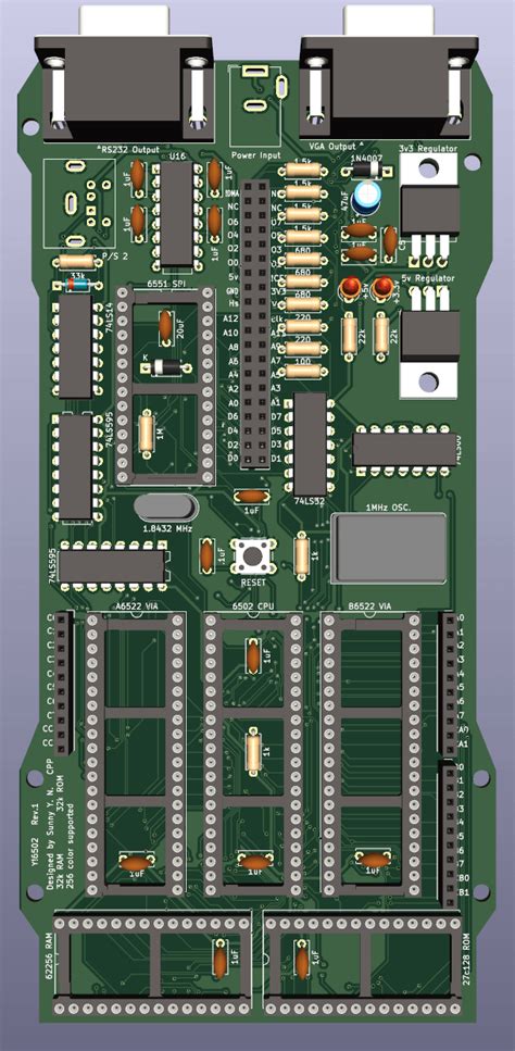 Modified Be6502 On Breadboard R Beneater