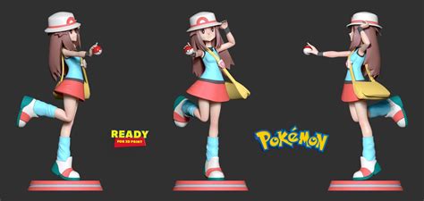 Pokemon Trainer Red And Leaf