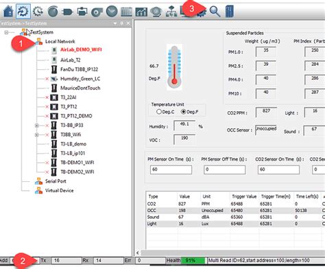 Connecting To Tstat10 With Modbus Tcpip T3000 Software Temco