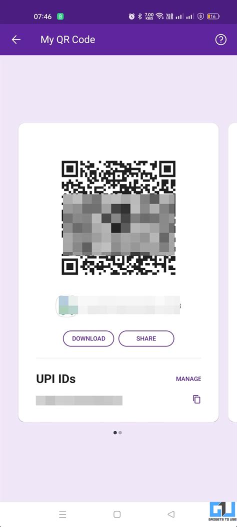 How To Create And Find UPI Payment QR Code In Paytm Google Pay PhonePe BHIM Gadgets To Use