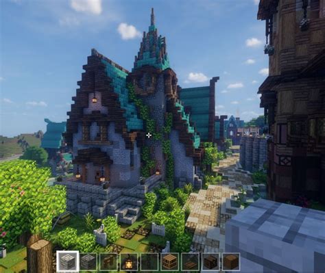 Cute Medieval House In Minecraft
