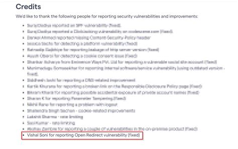 Vishal Soni On Linkedin Securityengineer Bughunting Halloffame 13