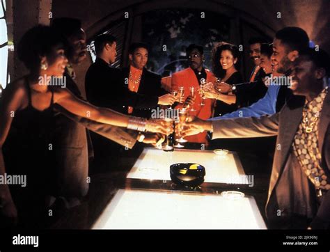Allen Payne Wesley Snipes And Michael Michele Film New Jack City 1991