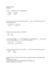 Computer Concepts Final Exam Excel Docx Computer Concepts Final Exam A N Is A Group