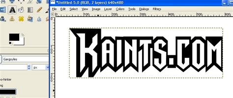 Gimp Logo Fx Tutorial Kain The Supreme The Realm