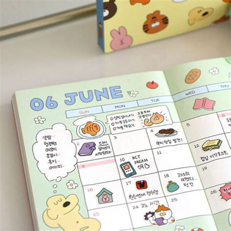 스티커3장증정💛2024 다이어리💛2024다이어리 위클리 먼슬리 데일리 만년형 캘린더 스케줄러 스케쥴러 플래너 공시생 수능 새해선물 새해 다꾸 노트 일기장 스터디플래너 에이블리