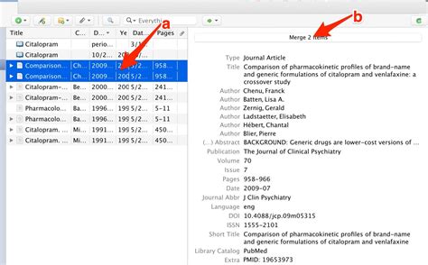 5 Merging Duplicates Zotero Tutorial