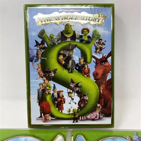 Shrek The Whole Story Boxed Set Shrek Shrek Shrek The Third Shrek Fore Picclick Uk