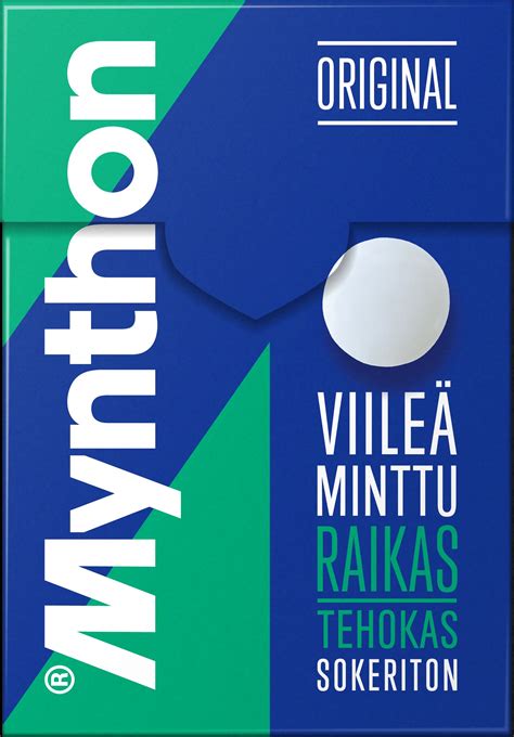 Mynthon Original Viileä Minttu Sokeriton 85g
