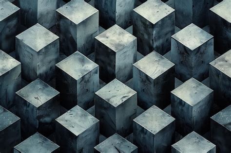 Premium Photo A Geometric Pattern Of Isometric Hexagonal Bipyramids Creating A Visually