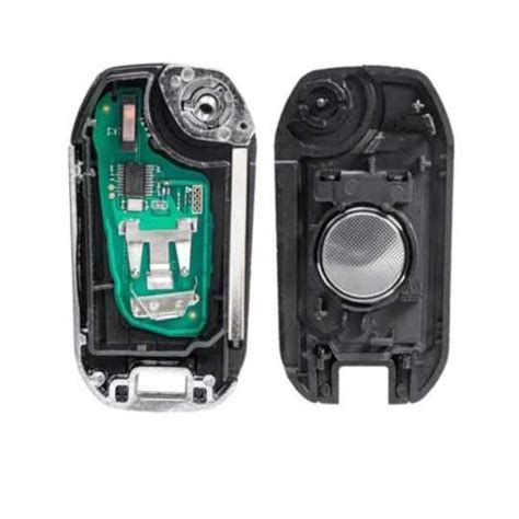 Clé électronique Vierge 3 Boutons Phare Peugeot 4a Aes 3008 208 308