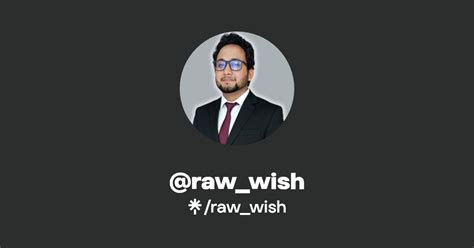 Raw Wish Twitter Linktree