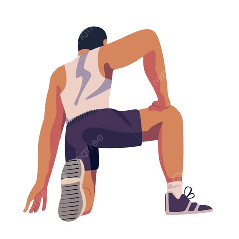 육상 경기 선수 캐릭터 스포츠 올림픽의 날 Png 일러스트 및 이미지 에 대한 무료 다운로드 Pngtree