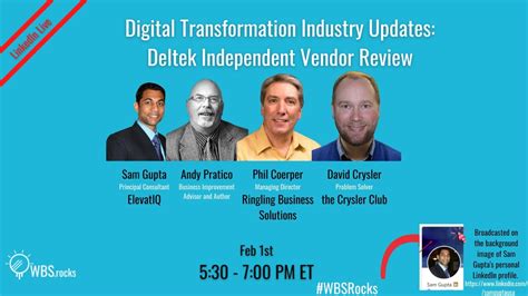 Deltek Independent Review Deltek Vantagepoint Deltek Vision Youtube
