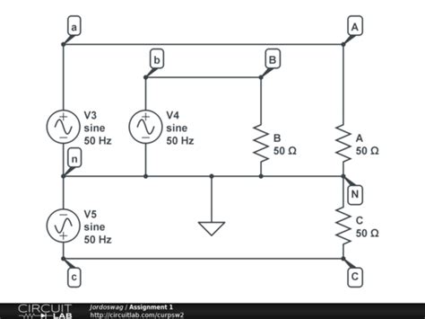 Assignment 1 Circuitlab