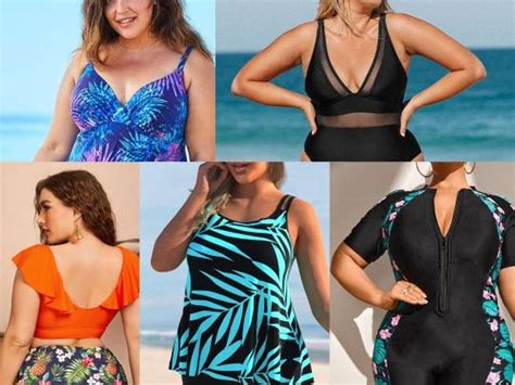 Opciones De Trajes De Baños Plus Size Para Que Puedas Disfrutar