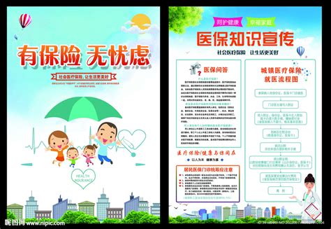 社会医疗保险设计图dm宣传单广告设计设计图库昵图网