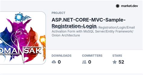 Aspnet Core Mvc Sample Registration Login Ecosystem Directory Marketdev