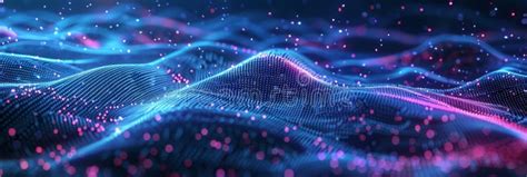 Big Data Background Abstract Digital Technology Flow Pattern Big Data