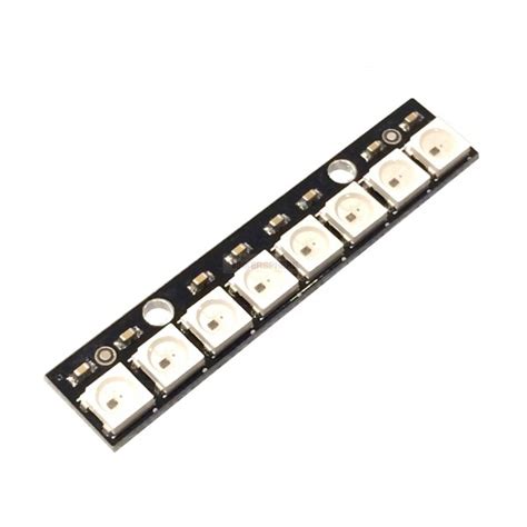 5 75 8 X Ws2812 5050 Rgb Led Stick With Integrated Drivers Neopixel Compatible Tinkersphere